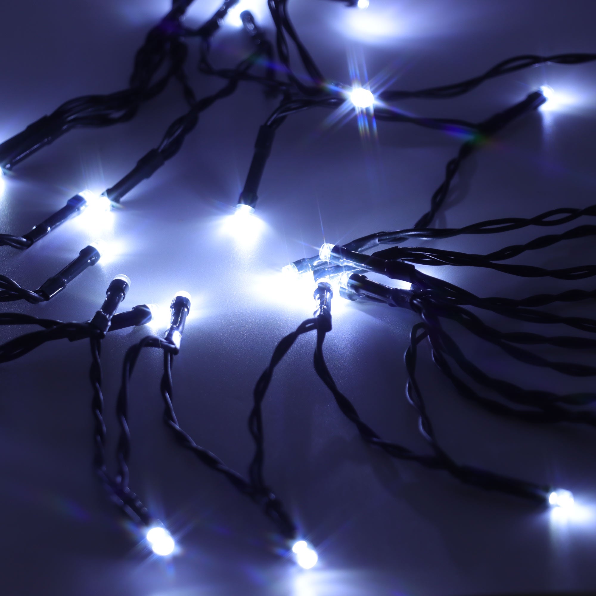 Christmas Sparkle Indoor and Outdoor Chaser Lights x 1000 White LEDs ...